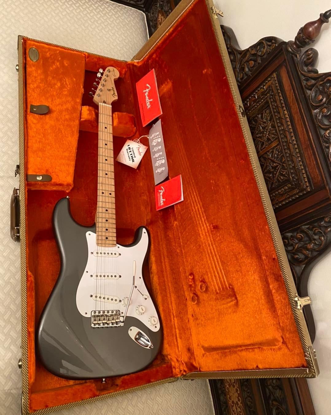 Fender Eric Clapton Signature Stratocaster® Pewter Electric Guitar ...