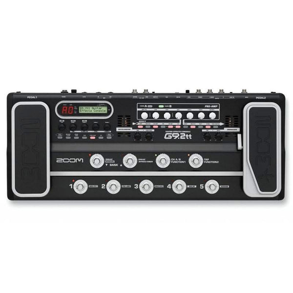 Zoom G9.2tt Twin Tube Guitar Multi-Effects Pedal/USB Interface ...