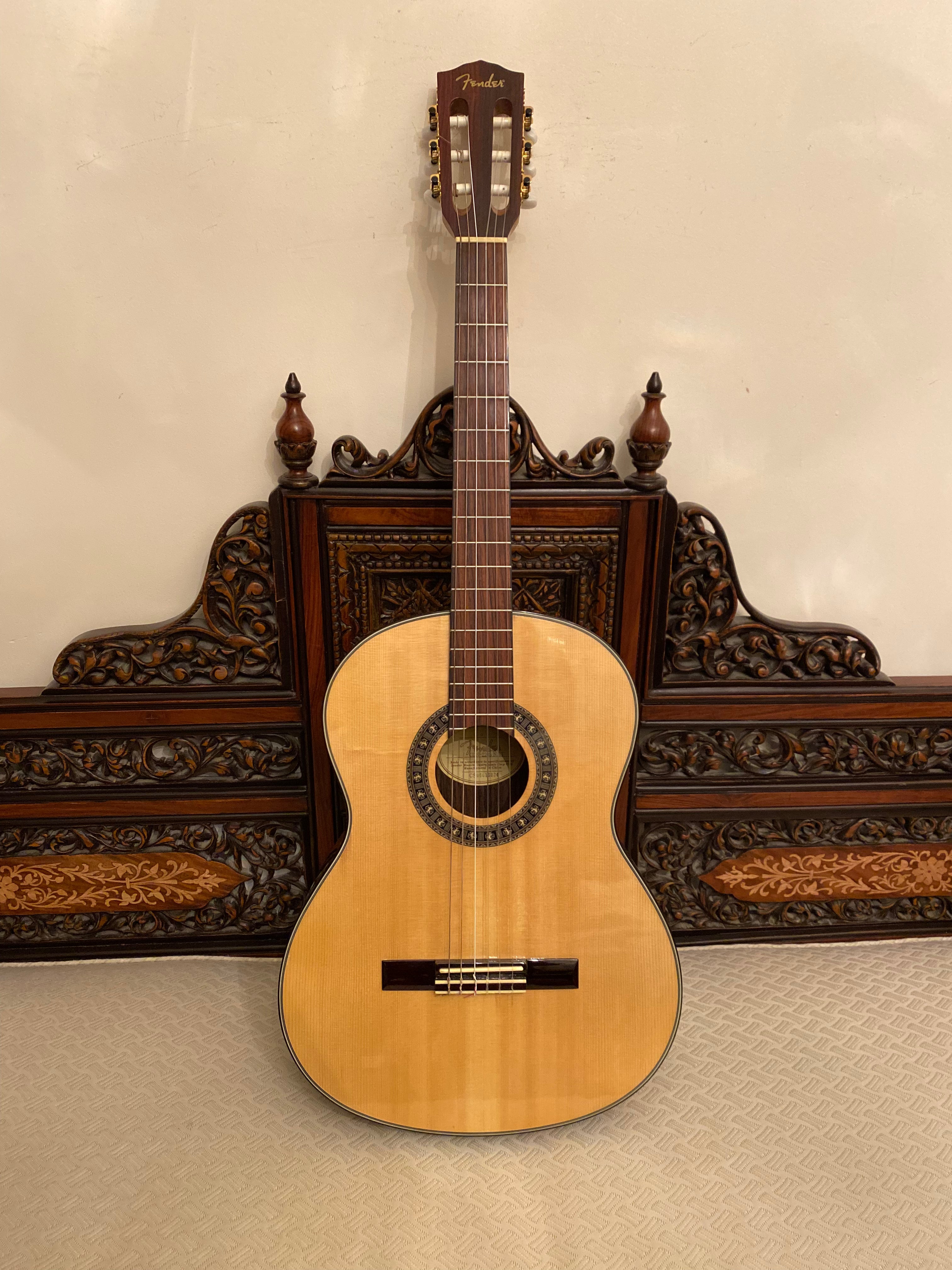 Fender CDN-210S Classical guitar – Strings & Things Jo